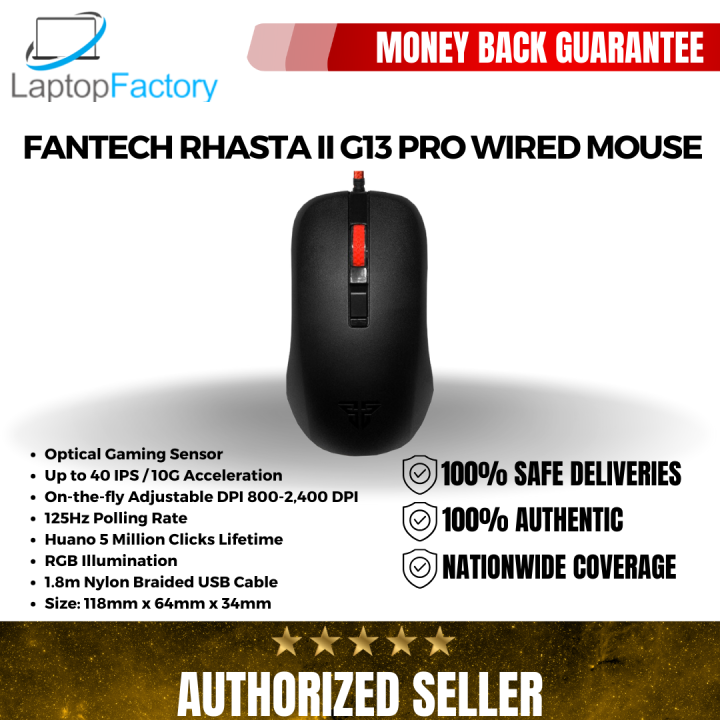 Fantech Rhasta II G13 PRO Wired Mouse | Lazada PH