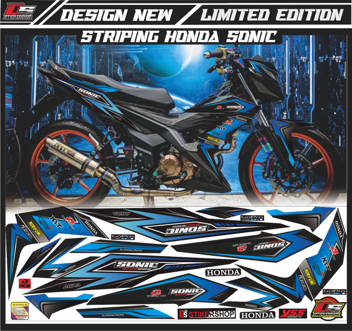 striping honda sonic variasi/striping vaiasi sonic concept racing ...
