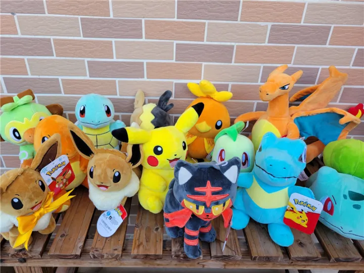 Pokemon 9-12 "Pikachu grookey Charmander litten Bulbasaur eevee ...