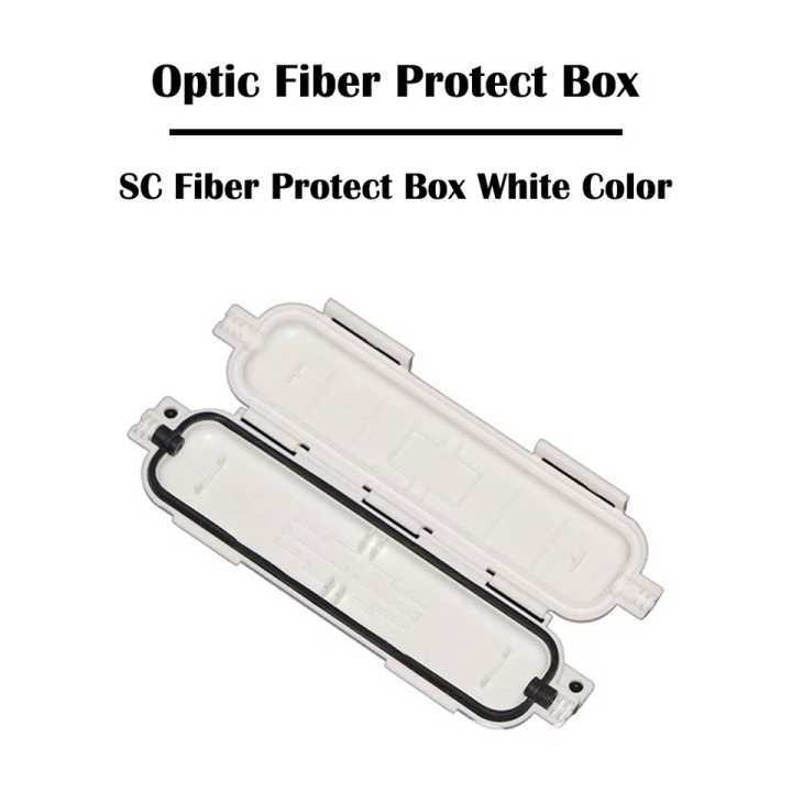 Ftth Box 1 in 1 Output Drop Cable Splice Box, Suitable for 1 Core FTTH ...