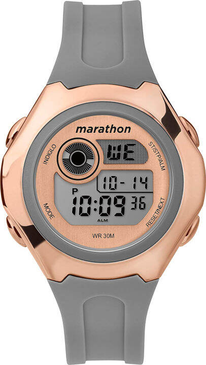 Timex Marathon by Timex Digital Mid-Size Gray | Lazada PH
