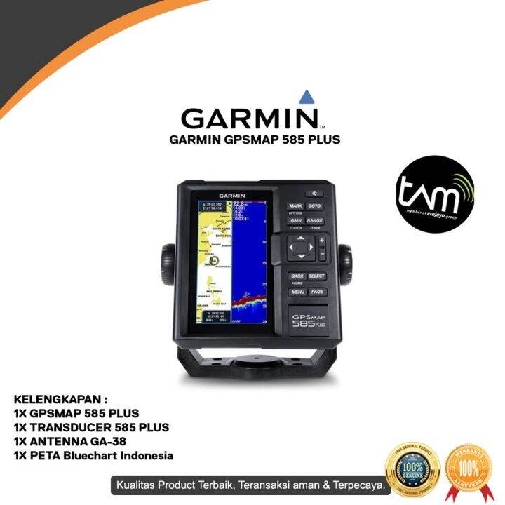 Garmin 585 Plus GPSMAP Display Unit Layar LCD SEA GPS | Lazada Indonesia