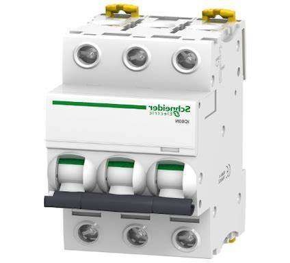 Schneider electric iC60N - miniature circuit breaker - 3P - 1A - C curve A9F74301 | Lazada PH