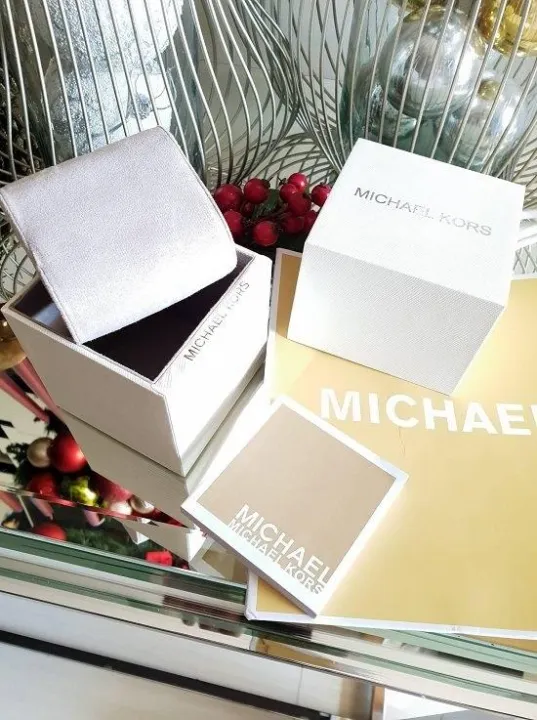 Michael Kors Brecken Chronograph Black Dial Stainless Steel Men's Watch ...