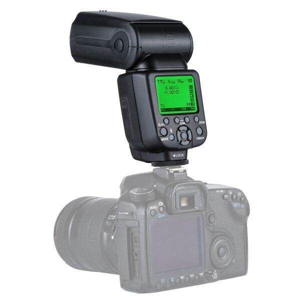 Triopo TR-960iii Flash Speedlite for Canon / Nikon DSLR Cameras (Black ...