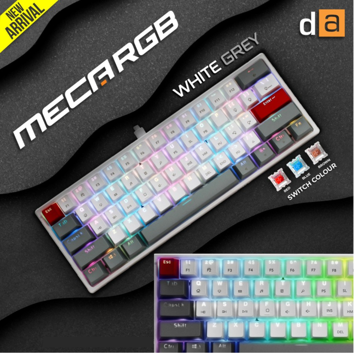Digital Alliance MECA 6 RGB 60% Outemu Mechanical Gaming Keyboard ...
