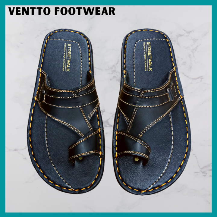 Ventto Leather Sandals for Men Slippers for Men Sandals Marikina Made ...