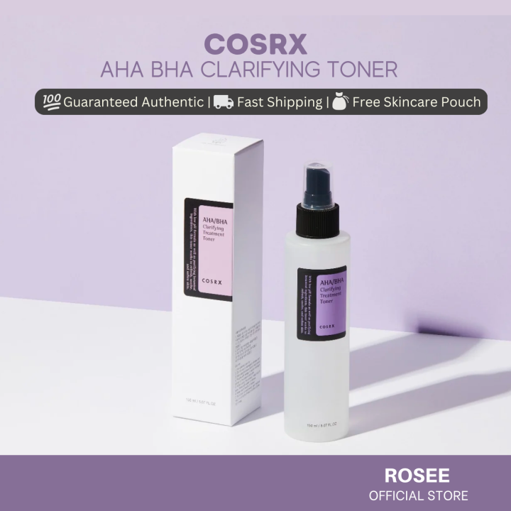 COSRX AHA BHA Clarifying Treatment Toner - Rosee Official Store | Lazada PH