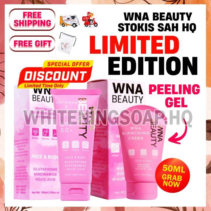 WHITENING LOTION WITH SPF 50 N REPAIRING BY WNA BEAUTY ( LOSYEN ) SPF50 ...