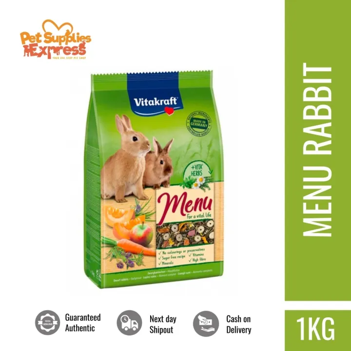 Elytrigia Vitakraft Menu Rabbit Food 1kg | Lazada PH