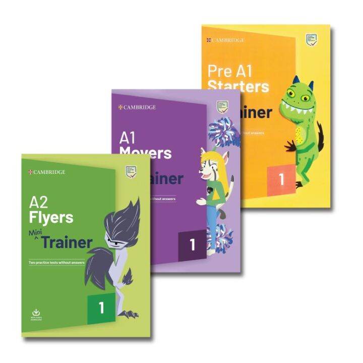 [BỘ SÁCH] Cambridge Mini Trainer Test : Pre A1 Starters - A1 Movers ...
