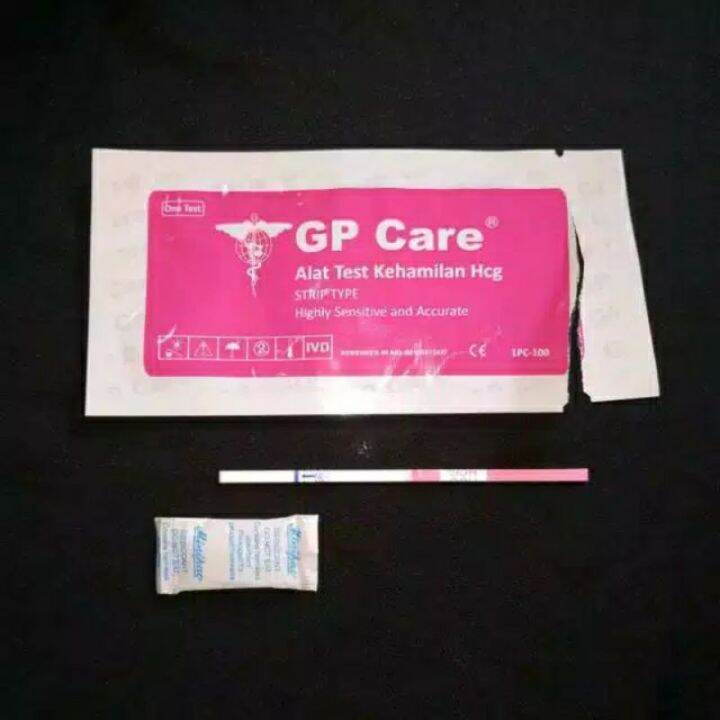 Hcg test strip alat tes kehamilan /GP care testpack | Lazada Indonesia