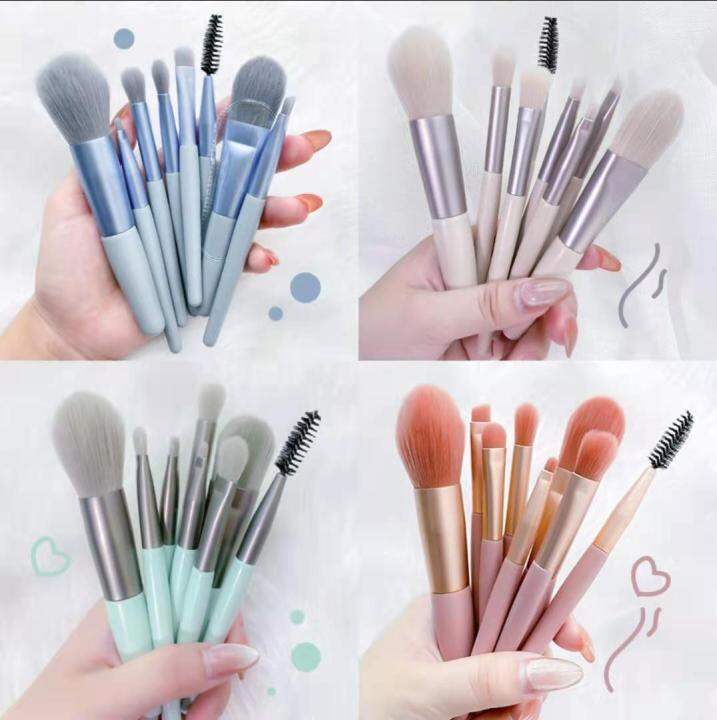 READY STOCK Make Up Brush Set 8pcs Berus Makeup Set | Lazada