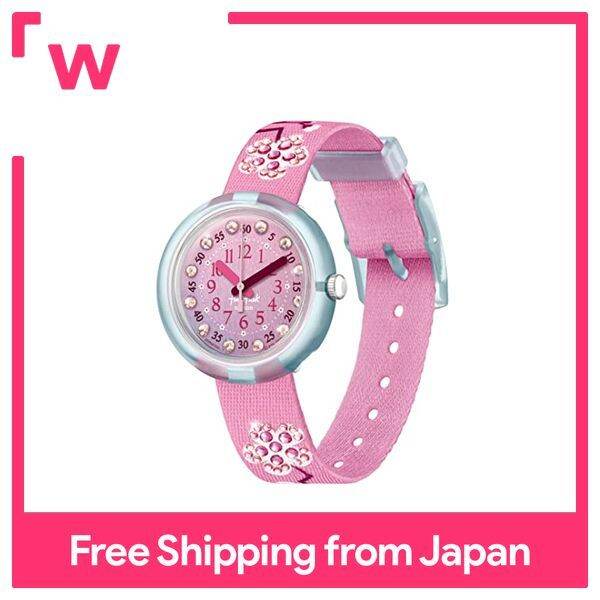 [Swatch] Watch Flick Flack SPARKLING CHERRY BLOSSOM Story Time FPNP102 ...