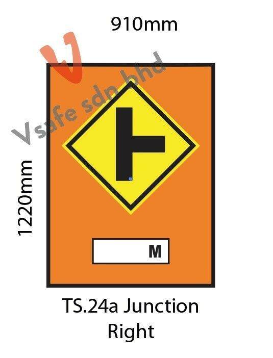 VSAFEMKT TEMPORARY TRAFFIC SIGNS - ROAD JUNCTION JKR ARAHAN TEKNIK ...