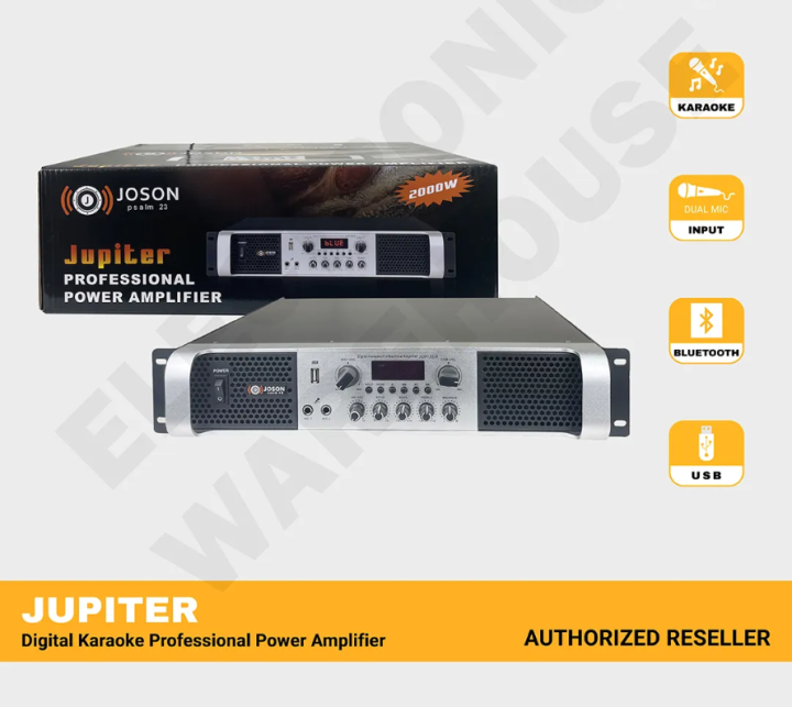 Original Joson Jupiter Digital Karaoke Professional Integrated Power ...
