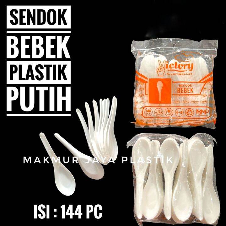 SENDOK BEBEK PLASTIK PUTIH ISI 144 PC | Lazada Indonesia