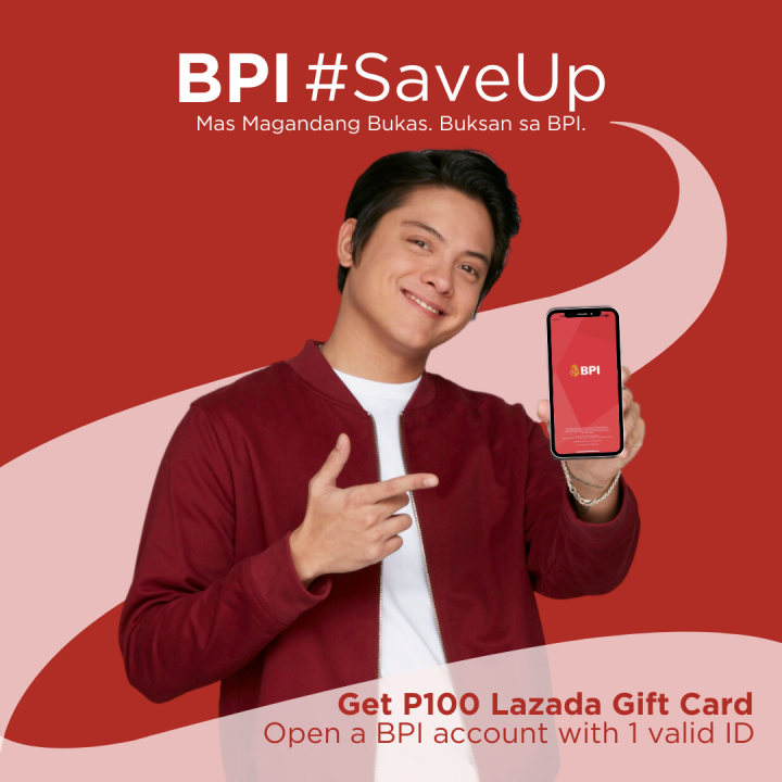 BPI #SaveUp Account Opening | Lazada PH