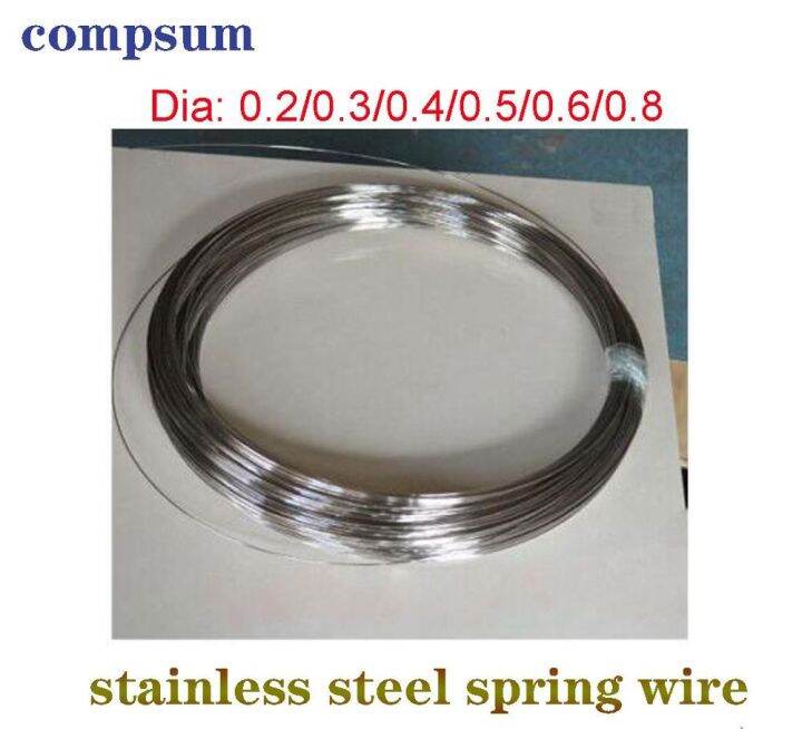 304 Stainless steel spring wire hard wire full hard wire 0.2/0.3/0.4/0. ...