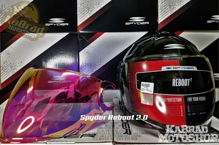 Spyder Reboot 2.0 W/ Free Visor Limited Stocks | Lazada PH