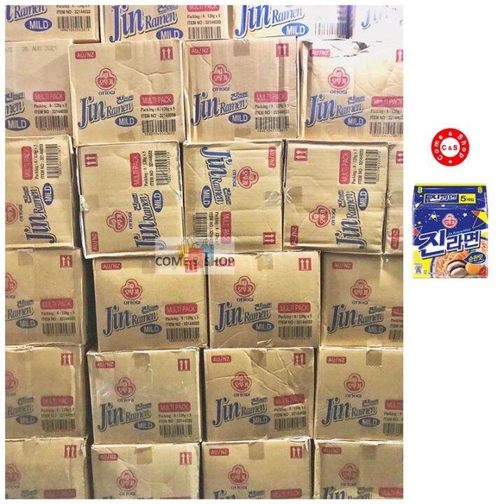 Ottogi Jin Ramen Mild (Box of 40) | Lazada PH