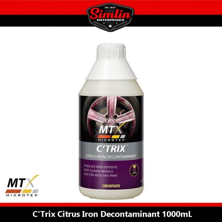 Microtex MTX C'Trix Citrus Iron Decontaminant 1000mL 1L | Lazada PH