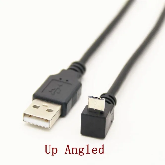 Up & Down & Left & Right Angled 90 Degree USB USB Male to USB male Data ...
