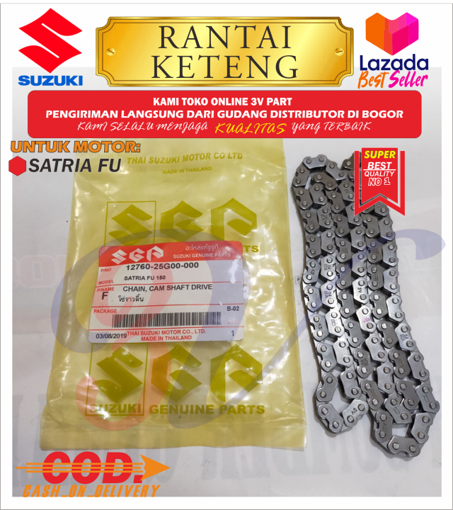 RANTAI KETENG SUZUKI SATRIA FU 12760-25G00-000 | Lazada Indonesia