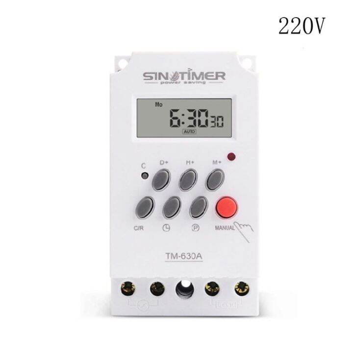 Mini Timer Switch Time Relay 12 24 220v Dc Input 7 Days Programmable