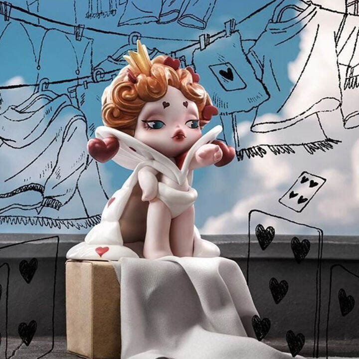 Pop Mart Skullpanda Blind Box Toys 12Pcs Mystery Box Action Figure Cute ...