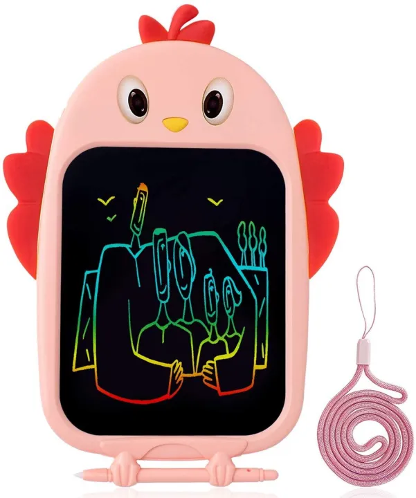 threetrees LCD Writing Tablet 8.5 Inch Colorful Doodle Board Drawing ...