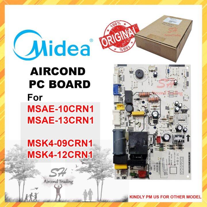 [ORIGINAL] MIDEA AIRCOND PCB 1.0hp 1.5hp PC BOARD MSAE/MSK4/09/10/12/13 ...