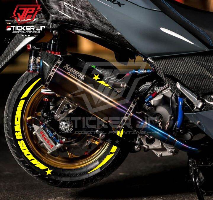 Sticker Ban / Font Ban / Tire Bomb / 3D stiker ban MAXXING RACING ...