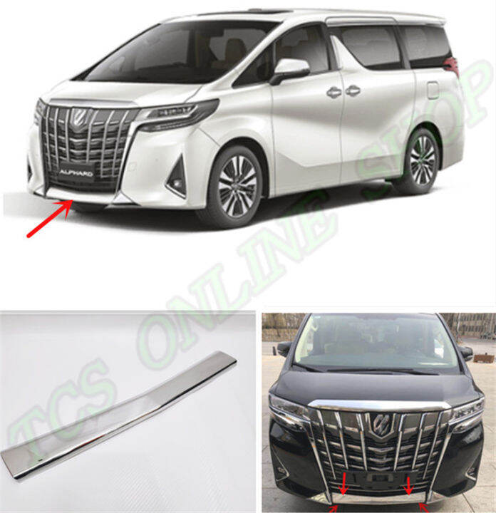 TOYOTA ALPHARD 30 2018-2020 (NORMAL) Front Bumper Protector Guard Cover ...