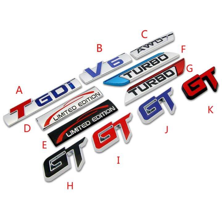 Xuming 1 X Metal LIMITED EDITION GT TGDI V6 TURBO AWD Logo Car Auto ...