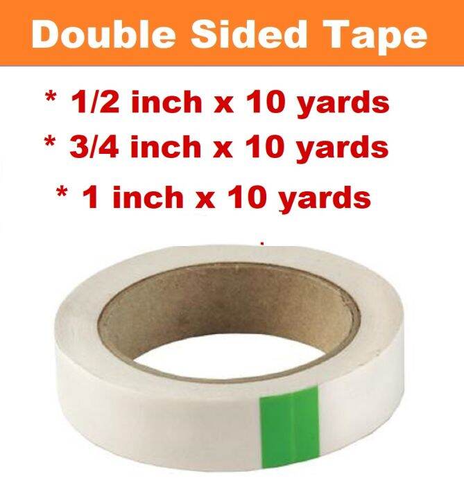 Double Sided Tape (1/2 inch, 3/4 inch, 1 inch) Sold Per Piece | Lazada PH