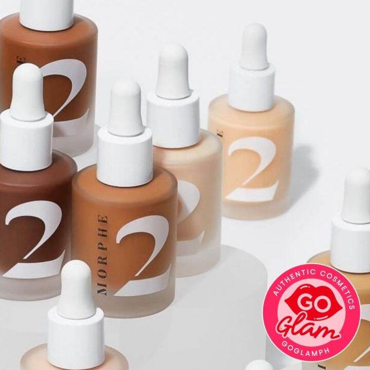 Morphe 2 Hint Hint Skin Tint - Authentic Tinted Sheer Medium Foundation ...