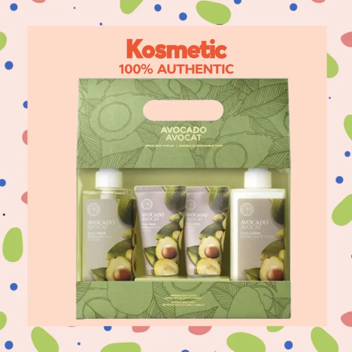 [THE FACE SHOP] Avocado Special Body + Lotion Set - 4 items | Lazada PH