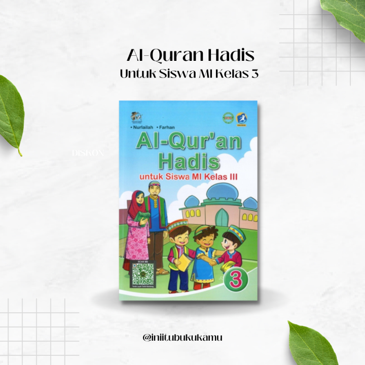 Buku Al-Quran Hadis Untuk Siswa MI Kelas 3 | Lazada Indonesia