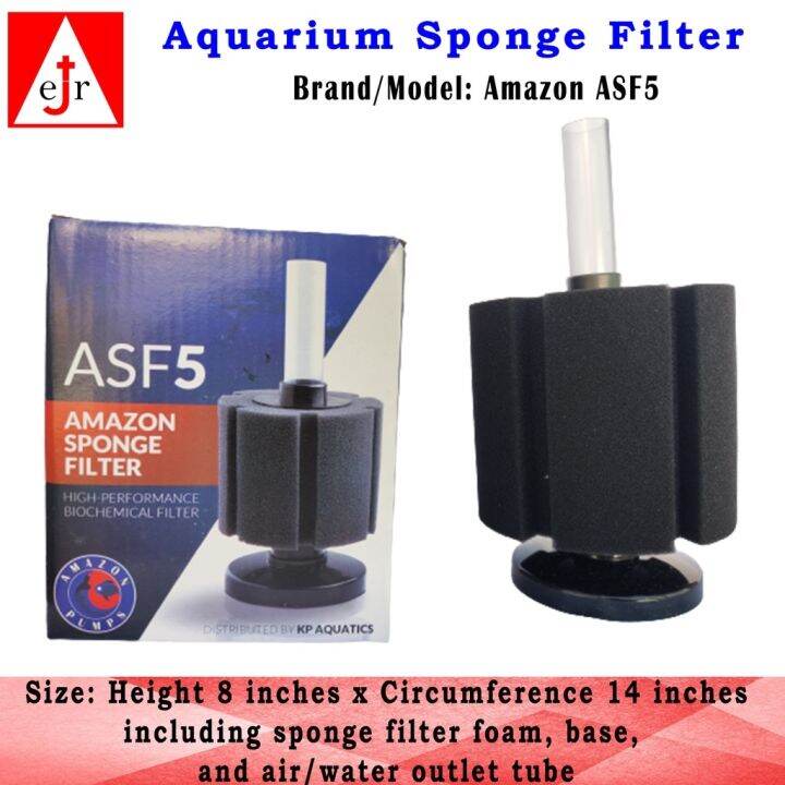 COD eJr Store - Amazon Aquarium Sponge Filter ASF5 (Size: Height 8 ...