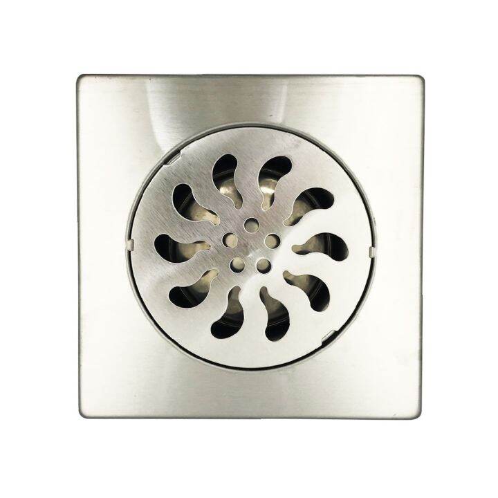 Floor Trap / Grating W Drain Stainless Steel 6"x6" | Lazada