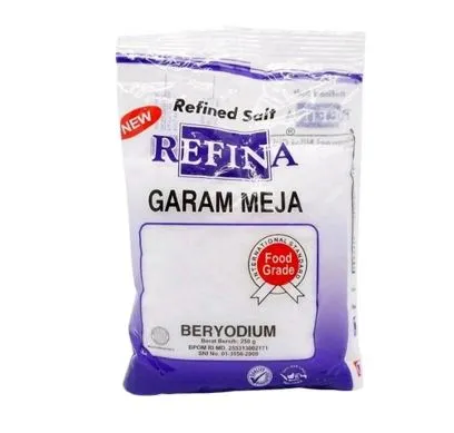 Garam Murni Bumbu Dapur Garam Refina Meja Beriodium 250 gram | Lazada ...