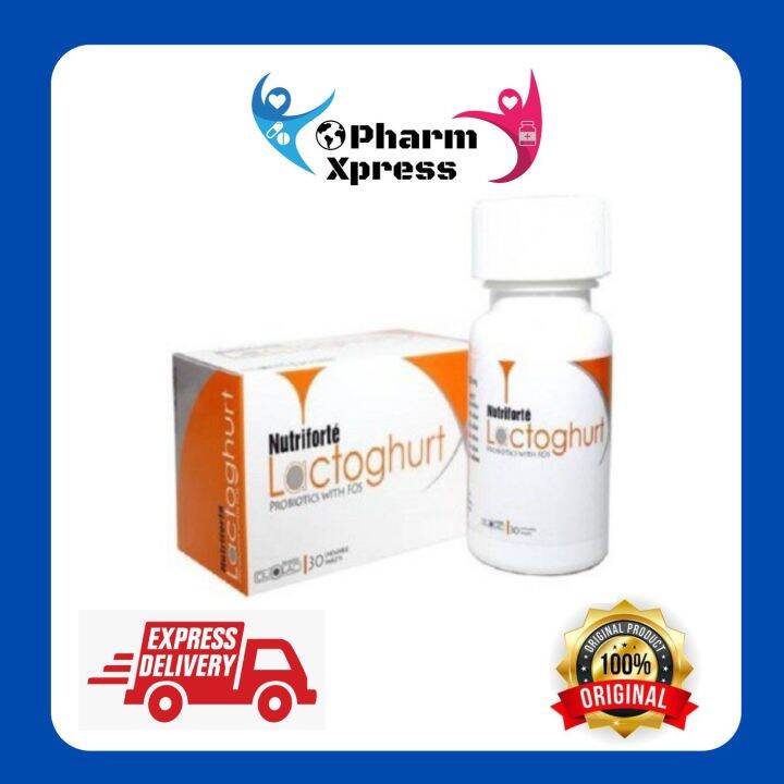 Nutriforte Lactoghurt Probiotics with FOS 60s | Lazada