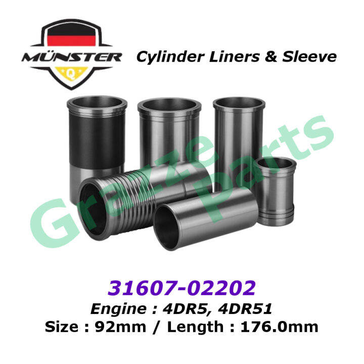 (1pc) Münster Engine Block Cylinder Liners Liner Sleeve 31607-02202 for ...