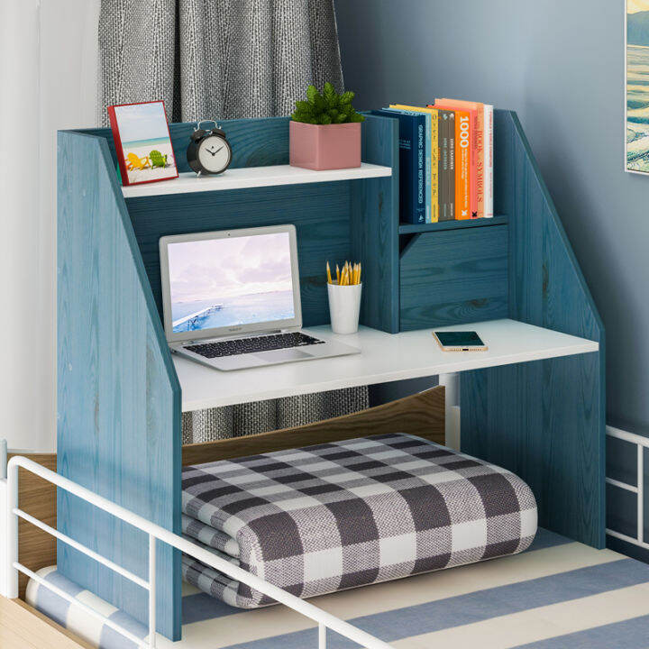 Desk in bed, artifact in college dormitory, lazy computer desk, study ...