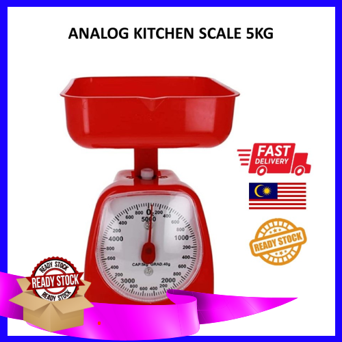 Kitchen Appliance: Analogue Weighing Scale for Measuring Flour, Baking ...