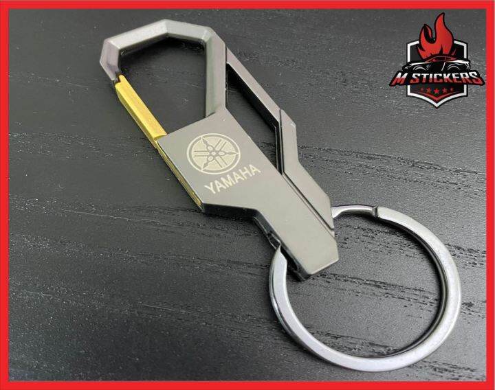 [READY STOCK] YAMAHA LOGO 3D Motor Keychain New Motor Logo keychain ...