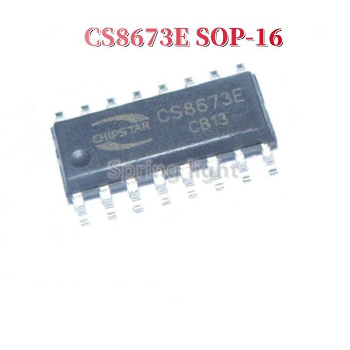 2Pcs Original CS8673E ESOP-16 CS8673 SOP-16 SMD 80W Class-D เครื่องขยาย ...
