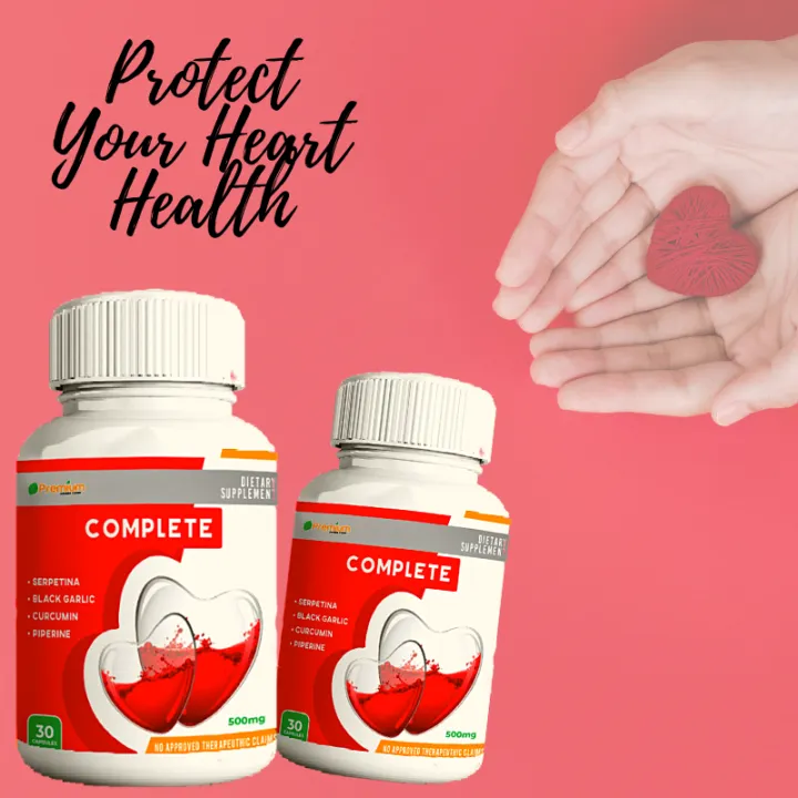 "Protect Your Heart! ️" 100% Safety and Authentic 2 Bottle (60 Capsules ...