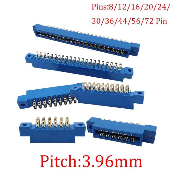 1Pcs 805 Strip 8-72 Pin Connector Pitch 3.96mm 2x4-36Pin PCB Flange ...
